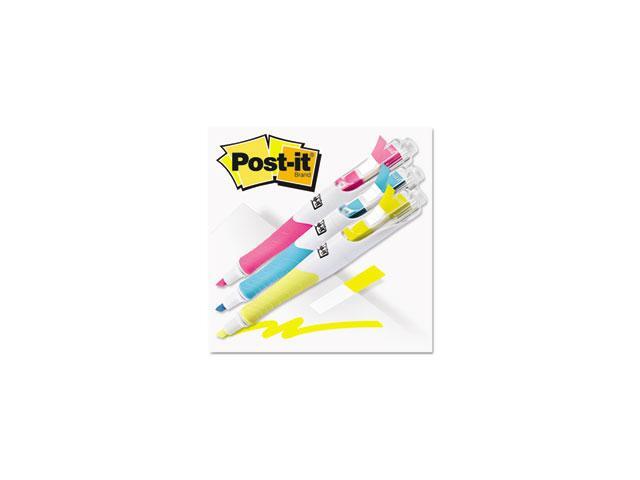 Click here for 3M 689HL3 Flag Highlighters Blue/Yellow/Pink 50 Fl... prices