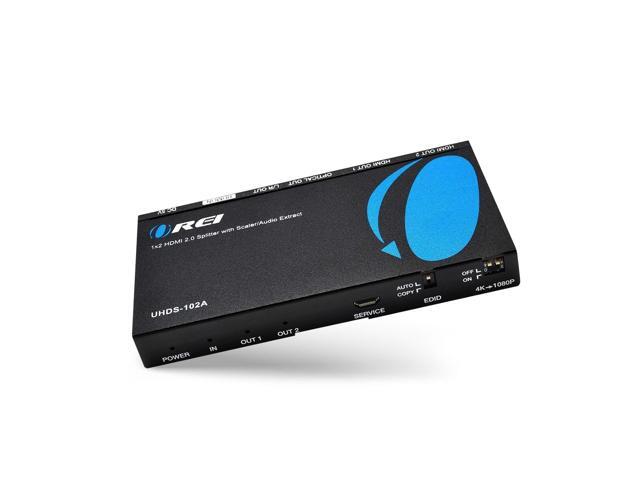 Click here for Orei 1x2 2.0 HDMI Splitter with Scaler Audio Extra... prices