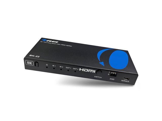 Click here for OREI 8K UltraHD 2 X 2 HDMI Splitter  2 Input 2 Out... prices