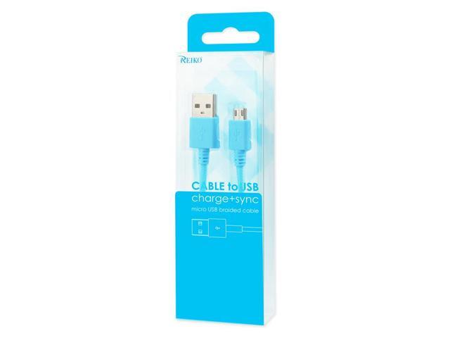 Click here for REIKO Braided Micro USB 2.0 Divice Cable  Blue prices