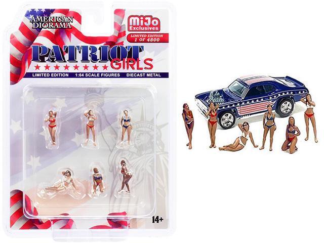 Click here for Patriot Girls 6 piece Diecast Figurines Set Limite... prices