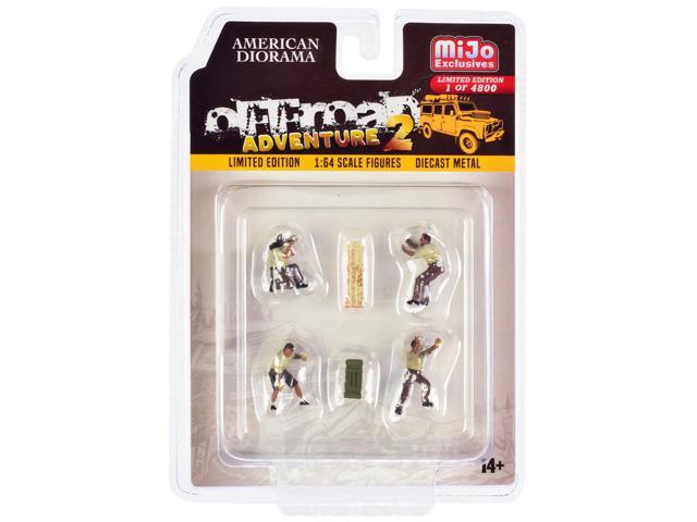 Click here for Off-Road Adventure 2 6 piece Diecast Set (4 Male F... prices