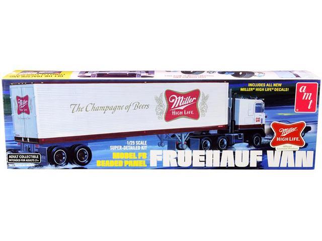 Click here for Skill 3 Model Kit Fruehauf FB Beaded Panel Van Tra... prices