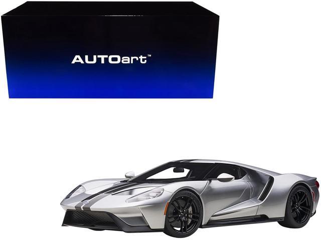 Click here for 2017 Ford GT Ingot Silver Metallic with Black Stri... prices