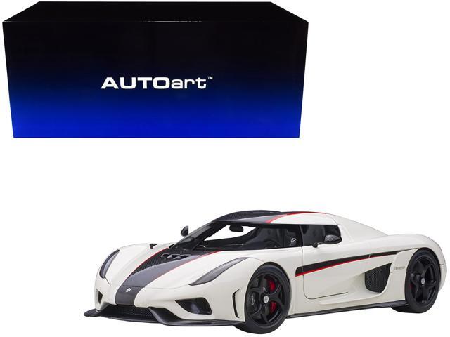 Click here for Koenigsegg Regera White with Black Carbon and Red... prices