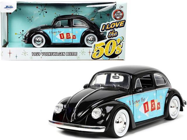 Click here for 1959 Volkswagen Beetle Black with Graphics I Love... prices