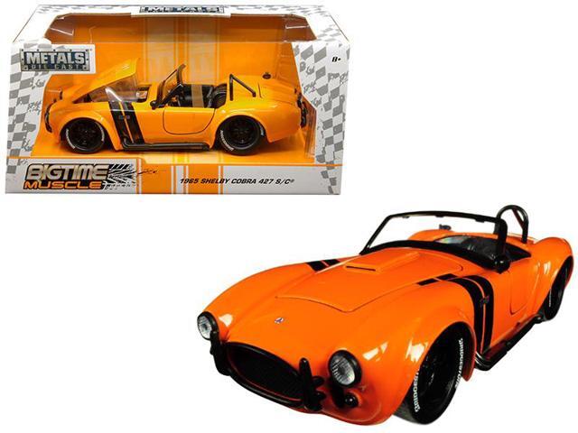 Click here for 1965 Shelby Cobra 427 S/C Orange with Black Stripe... prices