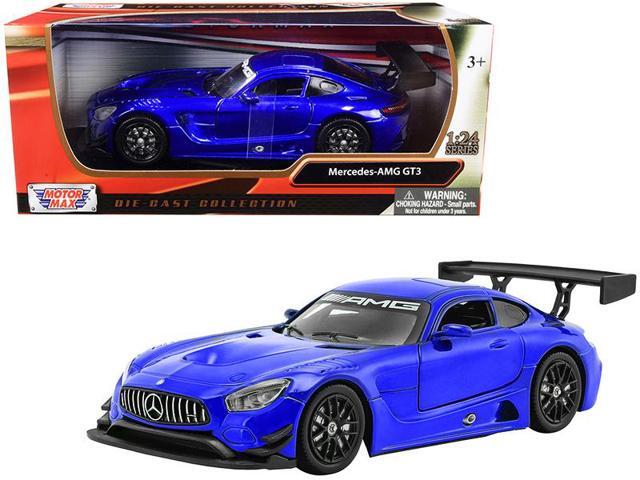Click here for Mercedes AMG GT3 Bright Blue 1/24 Diecast Model Ca... prices
