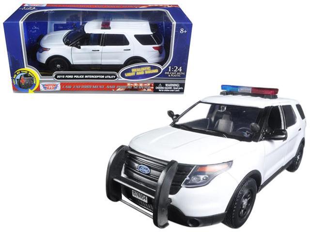 Click here for 2015 Ford Police Interceptor Utility White with Fl... prices