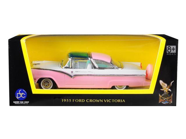 Click here for 1955 Ford Crown Victoria Pink and White 1/43 Dieca... prices