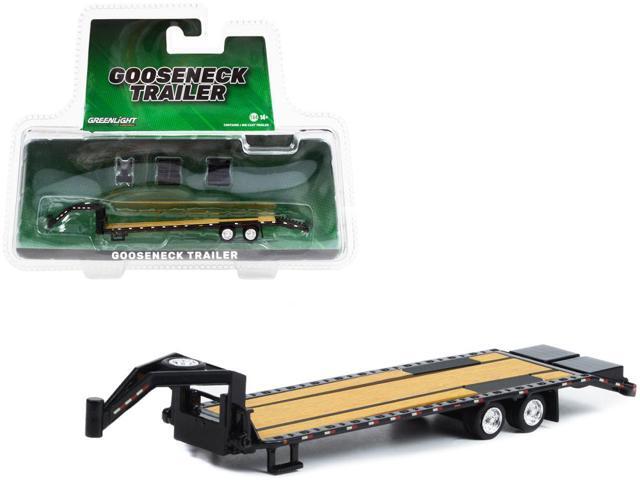 Click here for Gooseneck Trailer Black 1/64 Diecast Model by Gree... prices