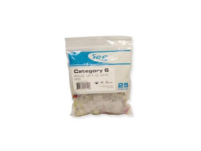 Click here for IC107L6CIV - 25PK Cat6 Jack - Ivory prices