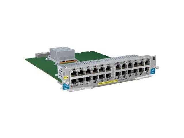 Click here for HP J9547A 24-PORT 10/100 POE+ V2 ZL MODULE prices