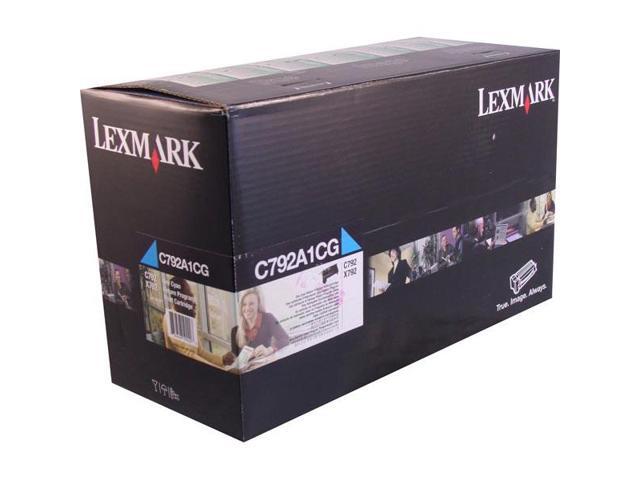 Click here for Lexmark C792A1CG C792 X792 Cyan Return Program Ton... prices