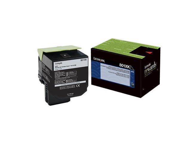 Click here for Lexmark 80C1XK0 (801XK) CX510 Extra High Yield Bla... prices