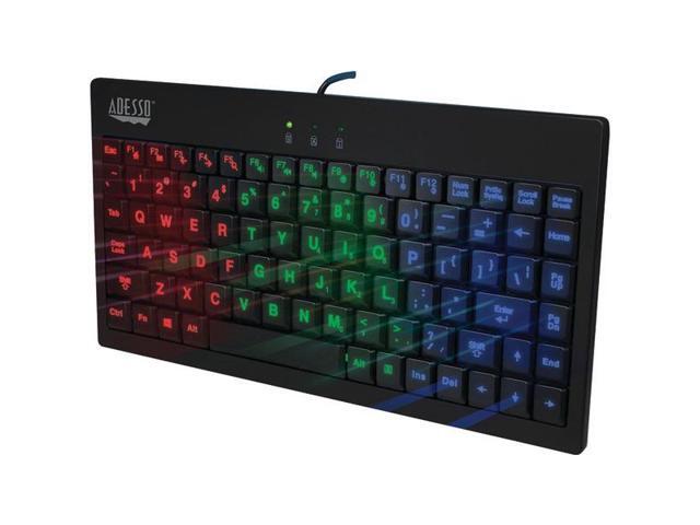 Click here for Adesso 3 COLOR ILLUM MINI KYBRD- Part # AKB-110EB prices