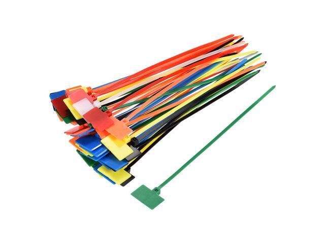 Click here for Cable Zip Ties 6 Inch Label Tag Mark Self-Locking... prices