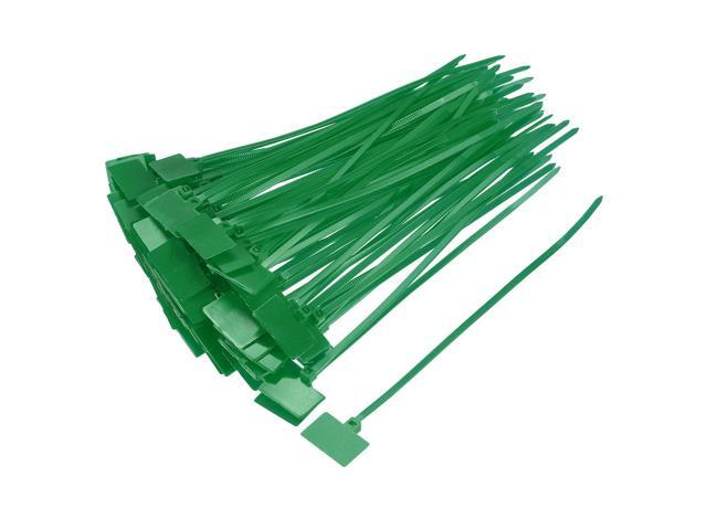 Click here for Cable Zip Ties 6 Inch Label Tag Mark Self-Locking... prices
