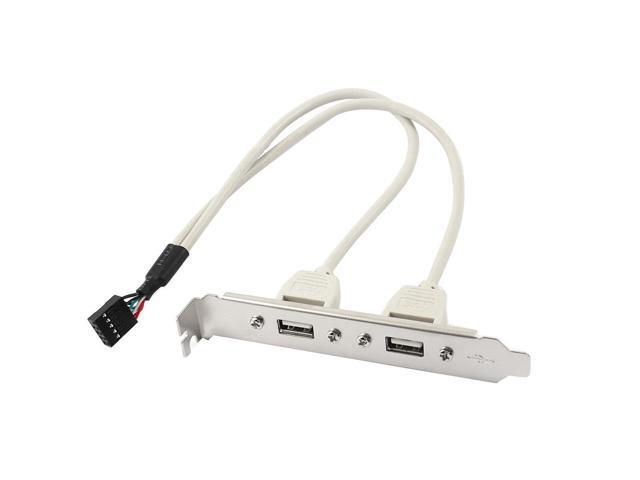 Click here for PCI Backplate 2 Ports USB 2.0 A Female to Motherbo... prices
