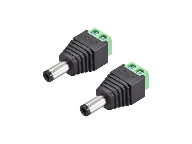 Click here for 2Pcs 5.5x2.5mm DC Power Jack Plug Adapter Connecto... prices
