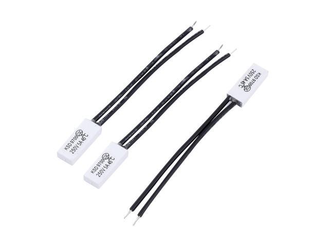 Click here for 3 Pcs KSD9700 AC 250V 5A 45 Celsius NO Bimetal Tem... prices