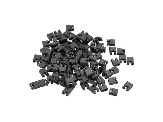 Click here for 100pcs 2mm Standard Pin Header Jumper Cap Short Ci... prices