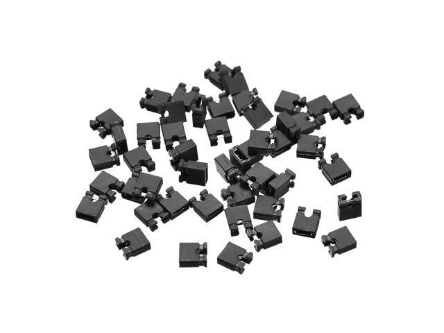 Click here for 50pcs 2.54mm Standard Pin Header Jumper Cap Short... prices