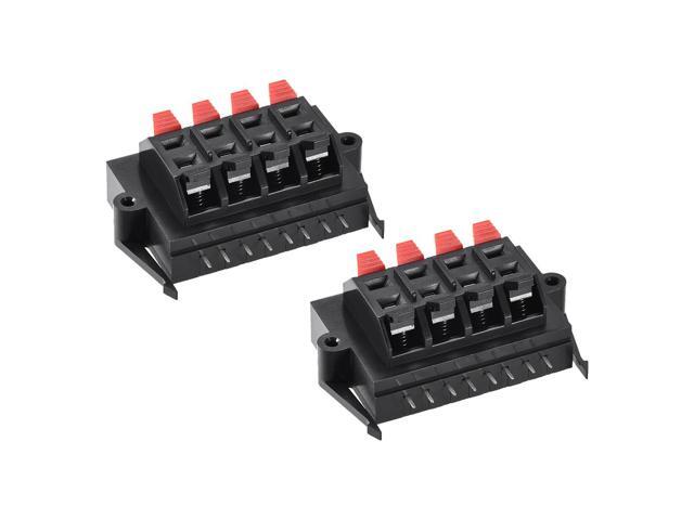 Click here for 8Way Spring Speaker Terminal Clip Push Release Con... prices