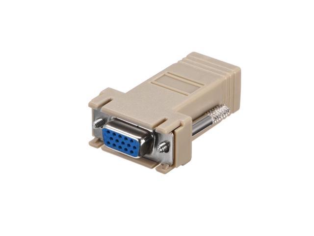 Click here for VGA Extender to RJ45 Network Cable Adapter DB15 Fe... prices