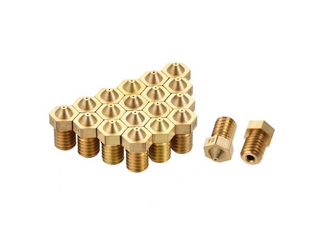 Click here for 0.4mm 3D Printer Nozzle  20pcs M6 Thread for V5 V6... prices