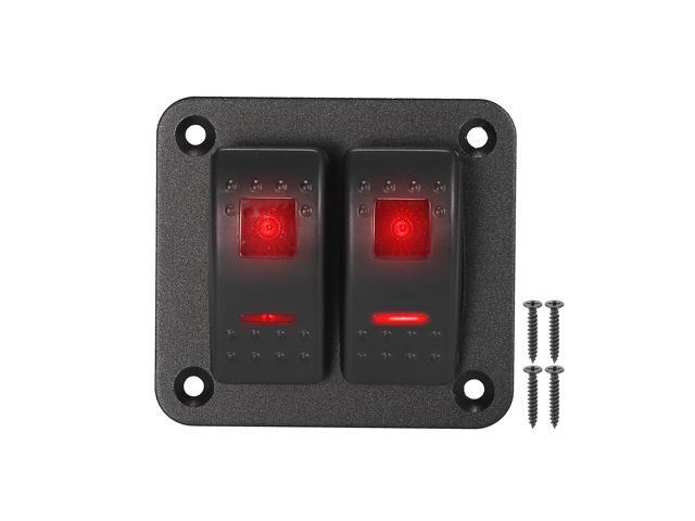 Click here for 1 Set Car LED Rocker Toggle Switch Panel Waterproo... prices