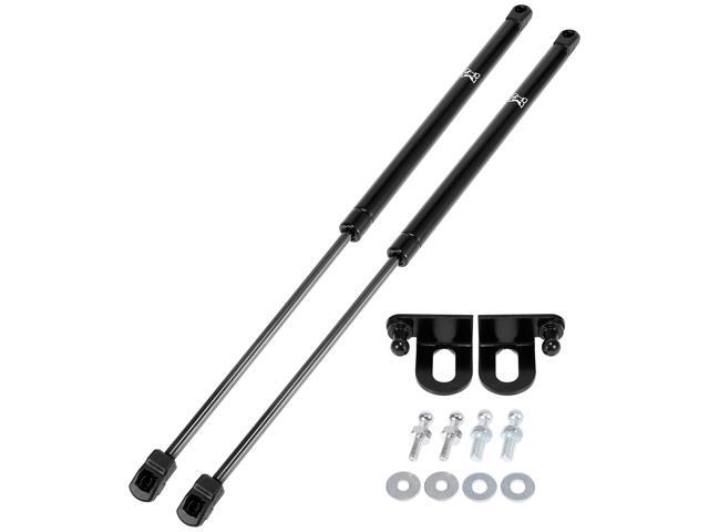 Click here for Pair Black Car Front Bonnet Hood Gas Struts Shock... prices