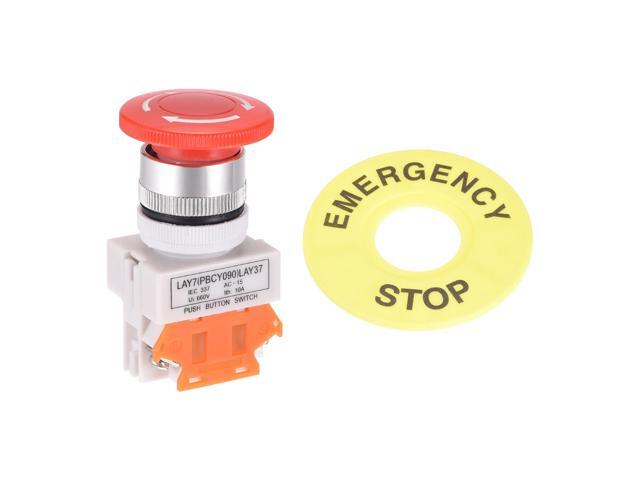 Click here for 22mm Mounting Latching Emergency Stop Push Button... prices