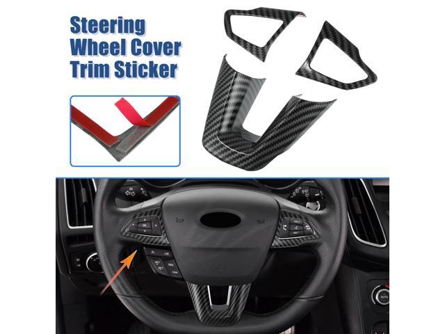 Click here for 3pcs ABS Plastic Carbon Fiber Pattern Black Interi... prices