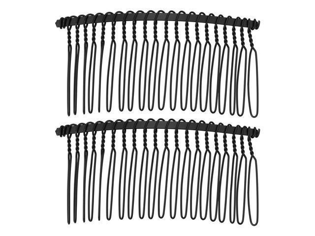 Click here for 2 Pcs No Slip Hair Side Combs Accessories  Metal... prices