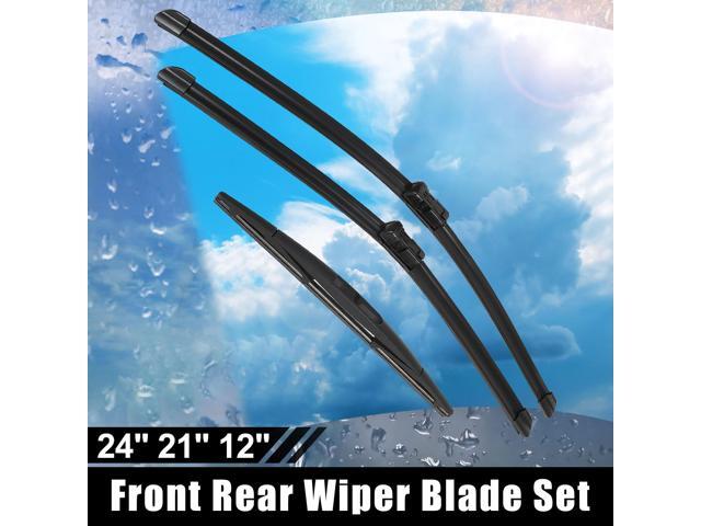 Click here for 24 21 12 Front Rear Windshield Wiper Blade Set Fit... prices