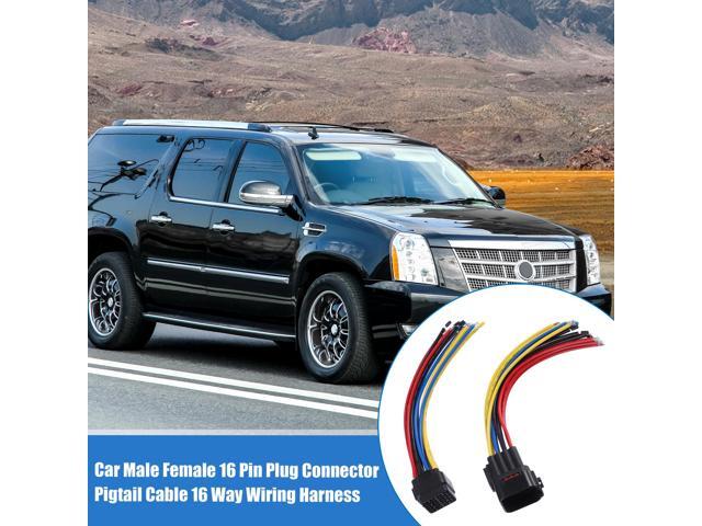 Click here for 1 Set 15cm Car Male Female 16 Pin Plug Connector P... prices