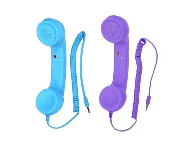 Click here for 2 Pack 3.5mm Retro Telephone Handset Telephone Rec... prices