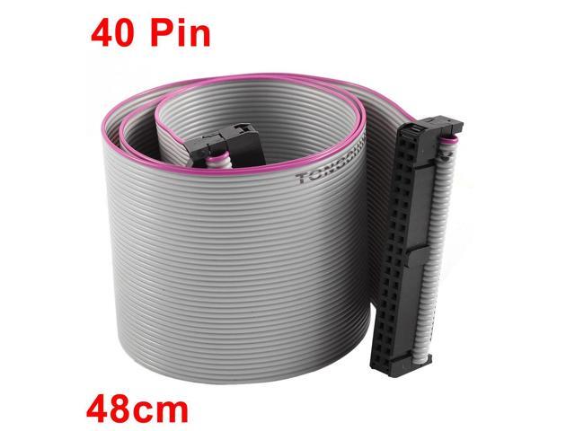 Click here for 2.54mm Pitch 2x40P 40 Pin 40 Wire F/F IDC Flat Rib... prices