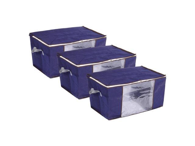 Click here for Clothes Storage Bag 3pcs  Foldable Storage Bins fo... prices