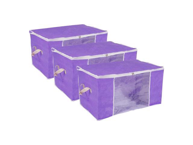 Click here for Clothes Storage Bag 3pcs  Foldable Storage Bins fo... prices