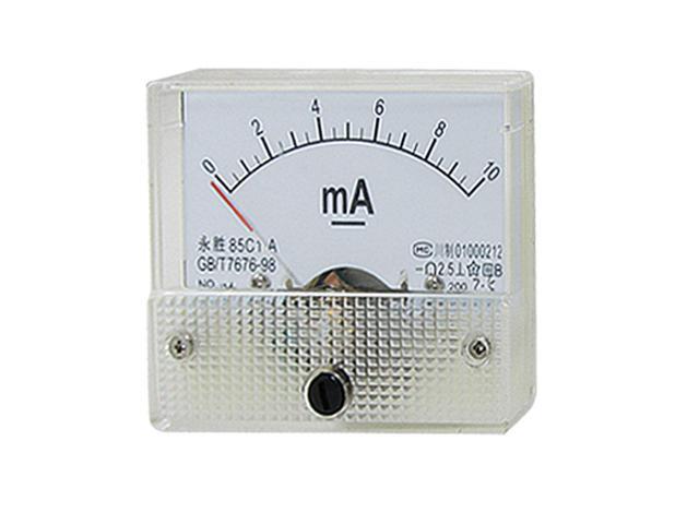 Click here for Unique Bargains 85C1-A DC 0-10mA White Plastic She... prices