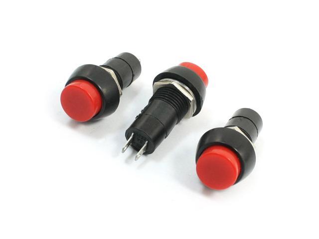 Click here for Unique Bargains 3 Pcs Red Round Head Cap Latching... prices