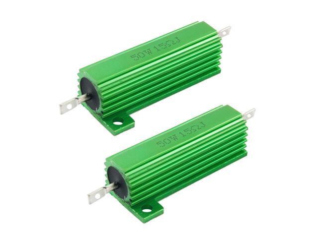 Click here for Green 15 Ohm 5 50 Watt Aluminum Shell Wire Wound R... prices