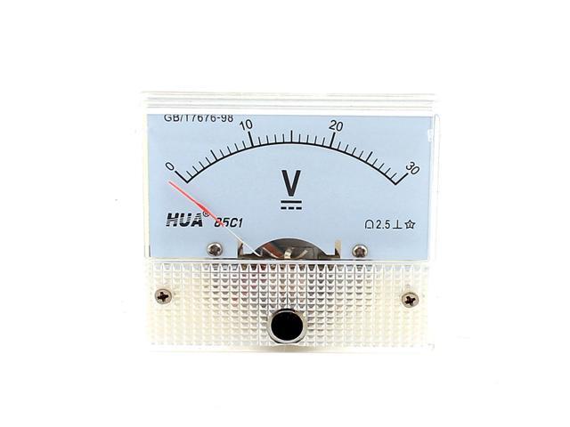 Click here for 85C1 DC 0-30 Volt Measuring Rectangle Analog Panel... prices