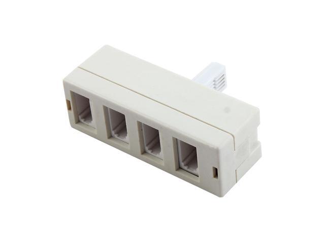 Click here for UK Male Plug to 4 6P4C BT sockets Telephone Splitt... prices