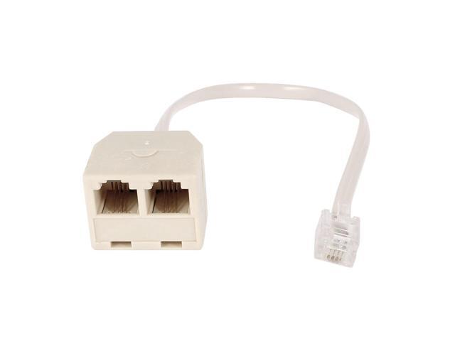 Click here for Unique Bargains RJ11 Plug to Double Port Telephone... prices