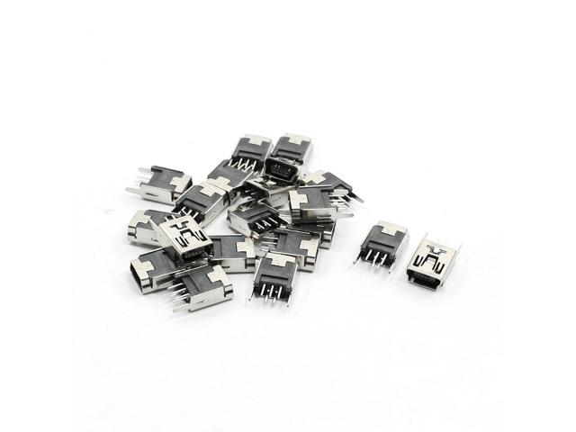Click here for 20pcs Mini USB Solder Female 5Pin Socket Connector... prices