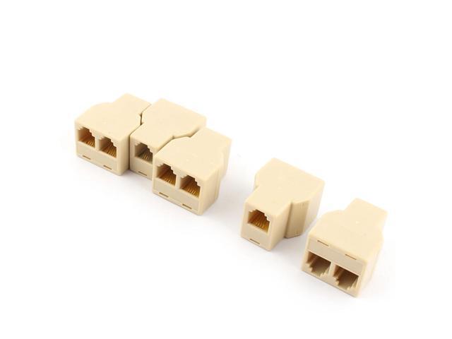 Click here for RJ11 6P4C Female to Dual Female Y Splitter Phone J... prices