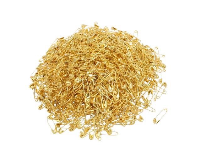 Click here for Unique Bargains 1000 Pcs Gold Tone Metal Safety Pi... prices